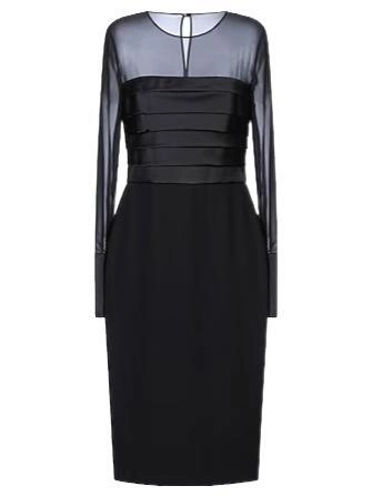 Max Mara Midi Dress - Black