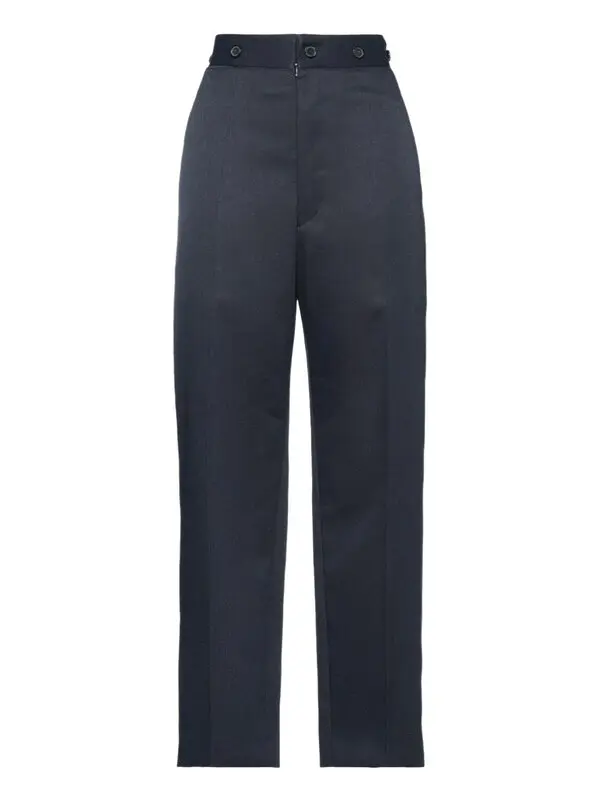 MAISON MARGIELA Straight-leg Tailored Trousers - Black