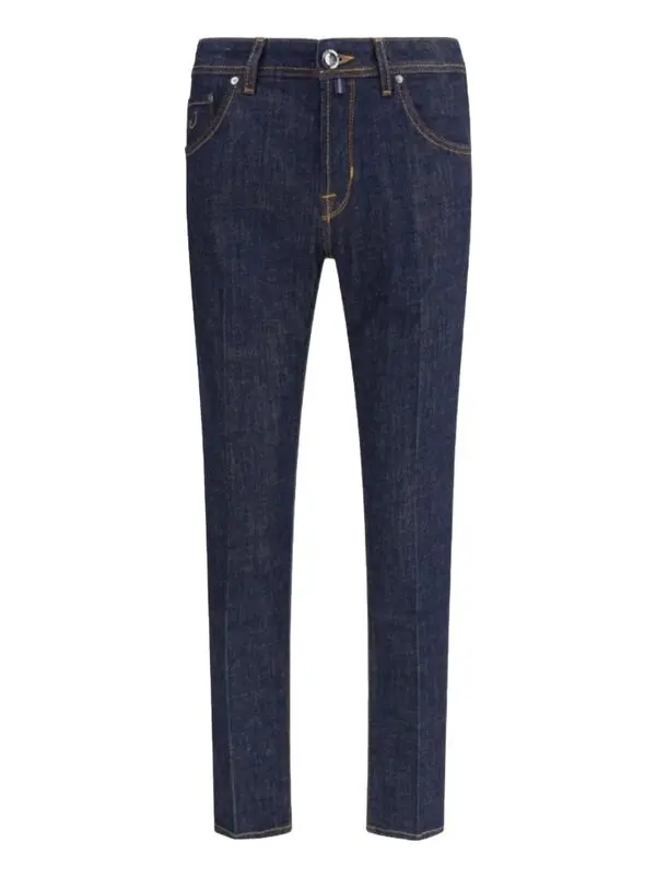 Jacob Cohen Skinny Cropped Jeans - Black