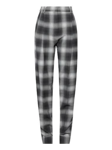Sportmax Plaid Trousers - Black