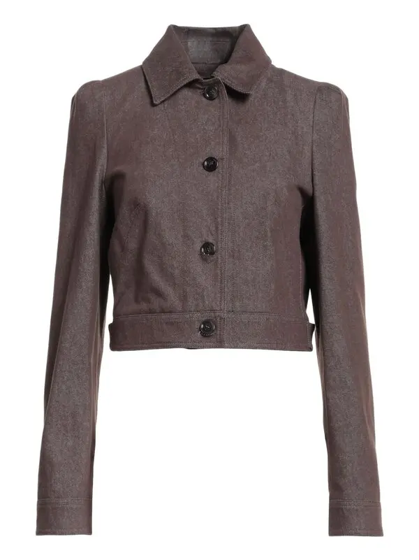 Max Mara Denim Trucker Jacket - Brown