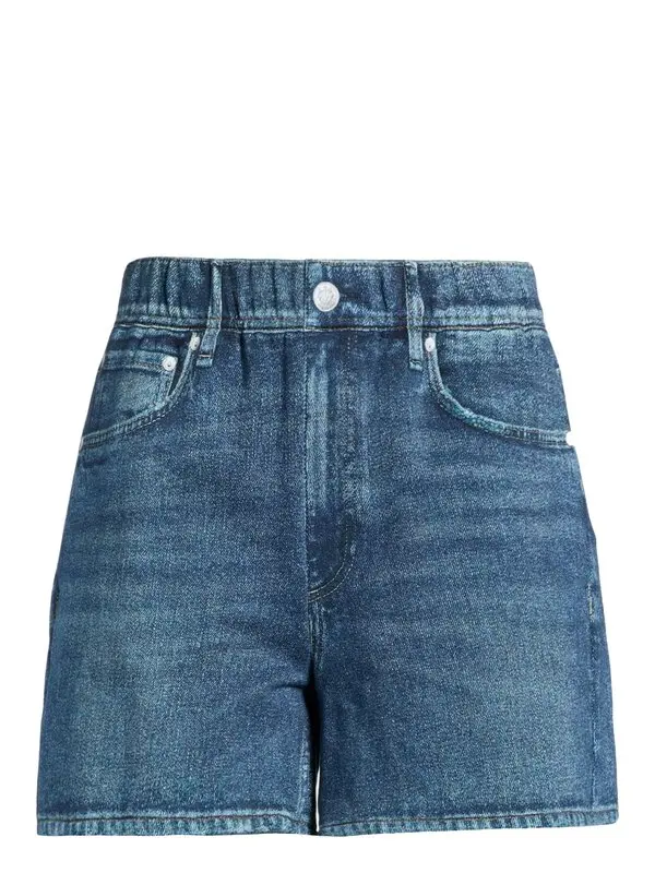 Rag & Bone Medium Wash Denim Shorts - Blue
