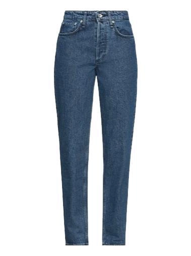 Rag & Bone Medium Wash Mom Jeans - Blue