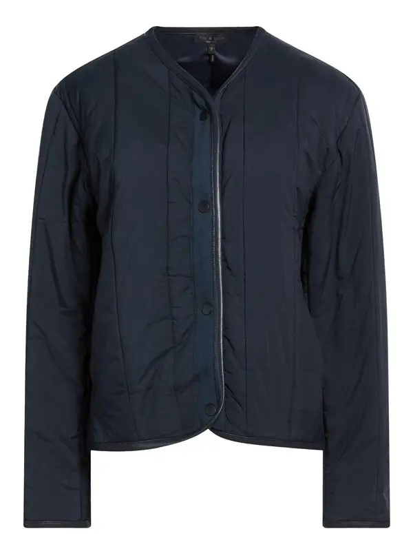 Rag & Bone Quilted Shell Jacket - Black