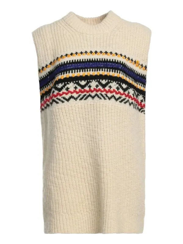 Isabel Marant Étoile Sleeveless Crew Neck Sweater - Nude