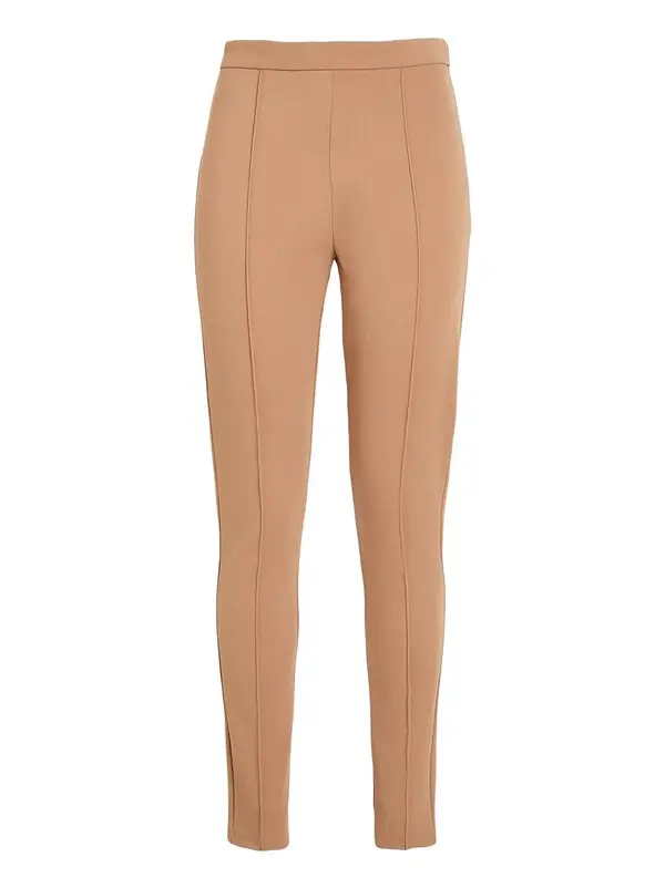 Max Mara Skinny Fit Casual Trousers - Nude