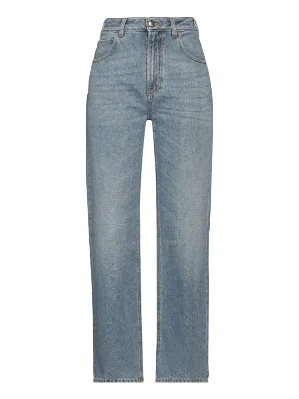 Chloé Straight Leg Jeans - Gray