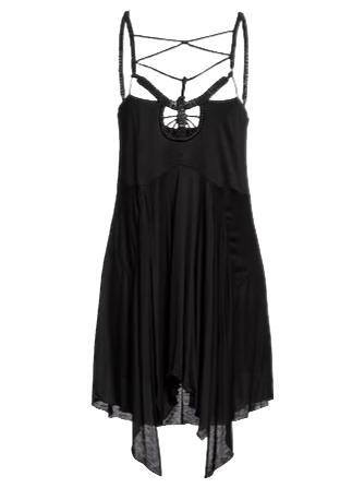 Isabel Marant Étoile Asymmetric Jersey Dress - Black