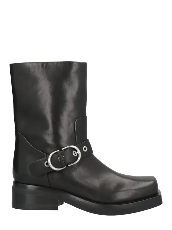 Rag & Bone Leather Ankle Boots - Black