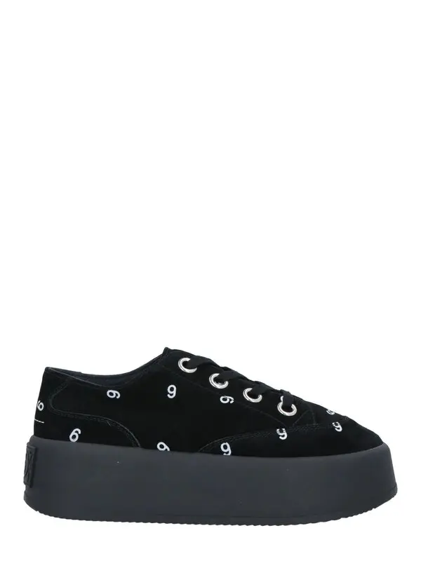 MAISON MARGIELA Low-top Platform Trainers - Black