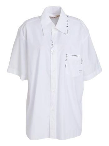 Marni Plain Short-sleeved Shirt - White