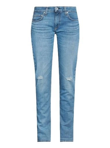 Rag & Bone Boyfriend Jeans - Blue
