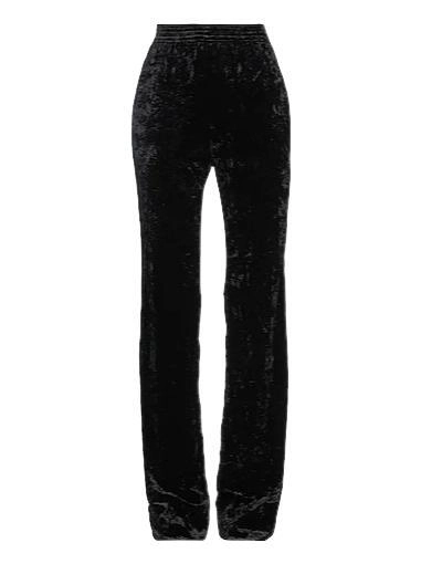 Saint Laurent Small Stretch Wide-leg Trousers - Black