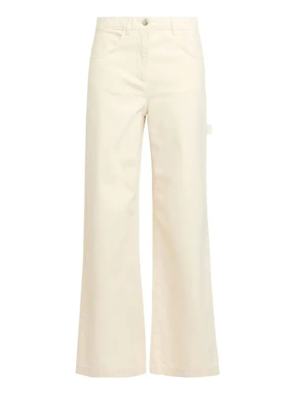 MAXCO. Max&co. Wide-leg Jeans - White