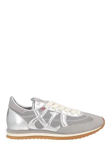 MAXCO. Max&co. Two-tone Metallic Low-top Sneakers - Gray