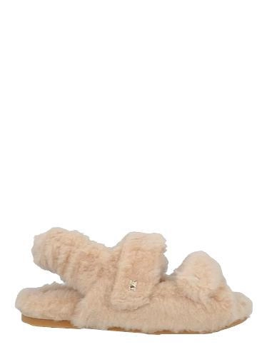 Max Mara Plush Sandals - Nude