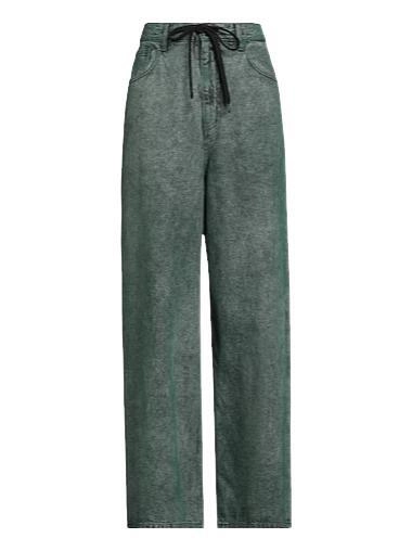 MAISON MARGIELA Wide-leg Denim Trousers - Green