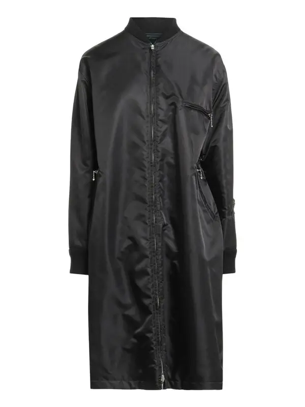 MAISON MARGIELA Single-breasted Long Sleeve Coat - Black