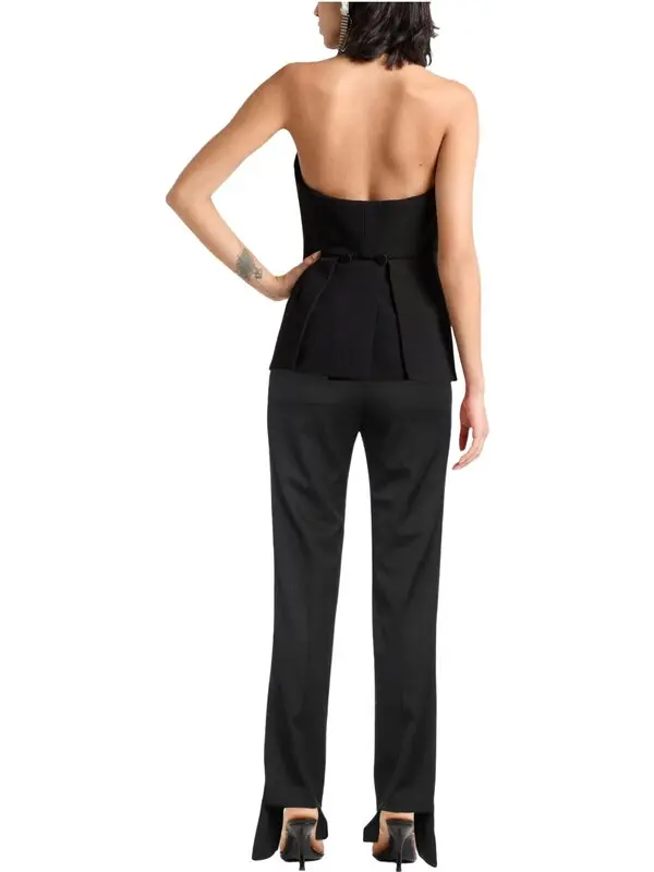 Chloé Tailored Flared Trousers - Black
