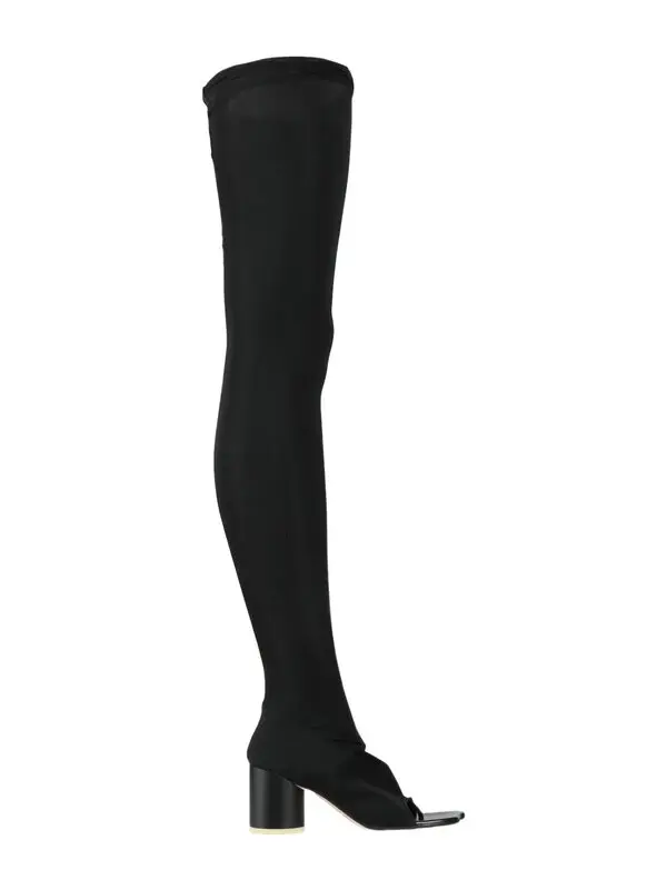 MAISON MARGIELA Over-the-knee High Heel Boots - Black