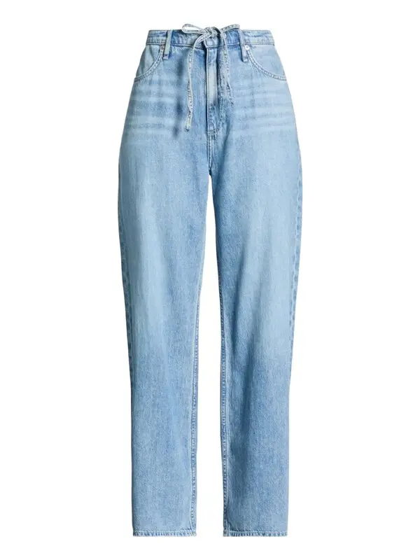 Rag & Bone Wide-leg Denim Trousers - Blue
