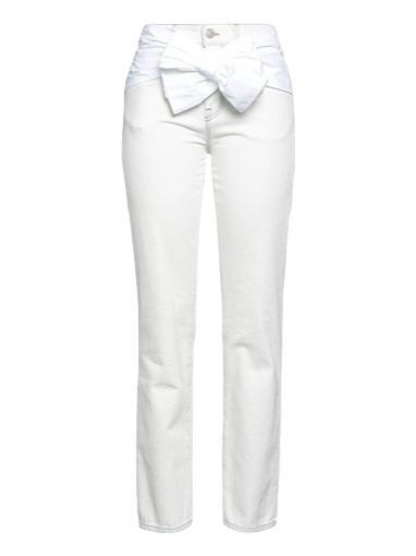 MAISON MARGIELA Light Wash Denim Skinny Pants - White