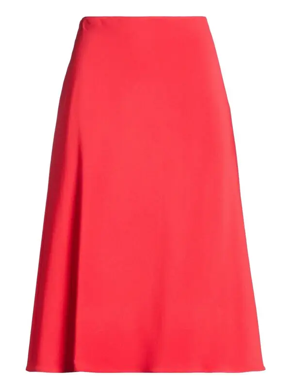 Marni Flared Midi Skirt - Orange