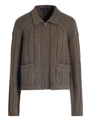 Rag & Bone Solid-colored Wool Cardigan - Green