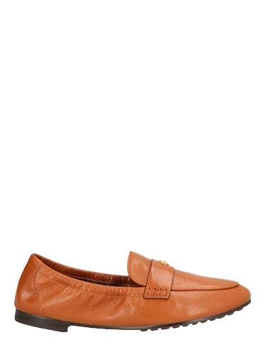 Tory Burch Leather Loafers - Brown