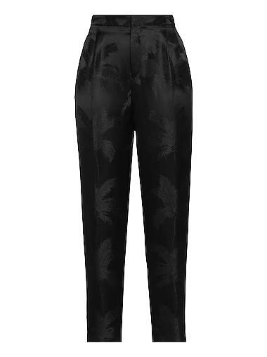 Saint Laurent High-waisted Tailored Jacquard Suit Pants - Black