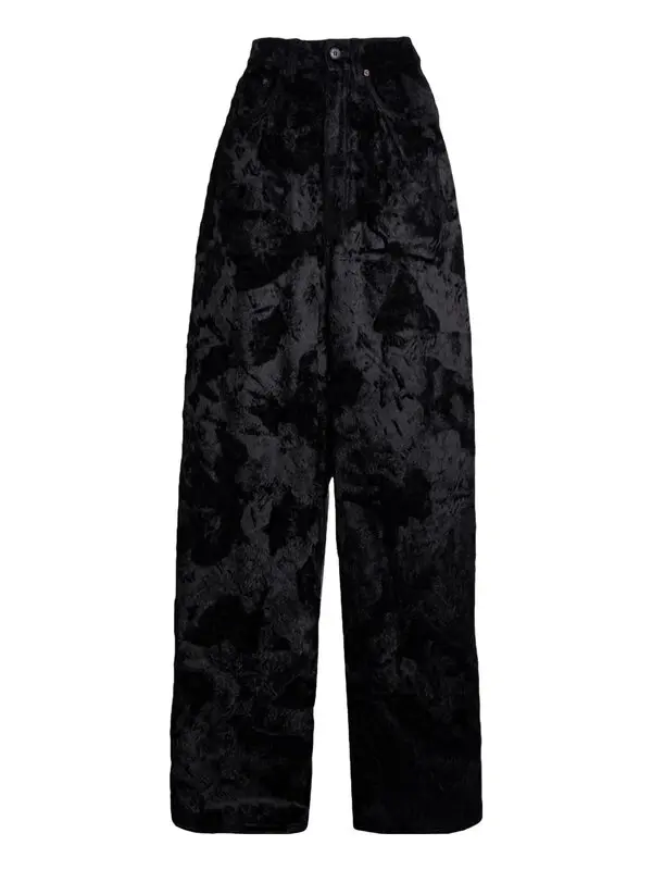 MAISON MARGIELA Wide-leg Trousers - Black