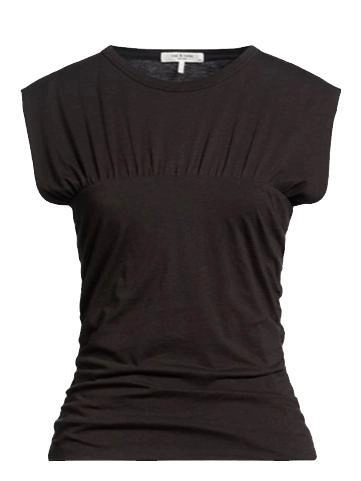 Rag & Bone Round-neck Short-sleeved T-shirt - Black