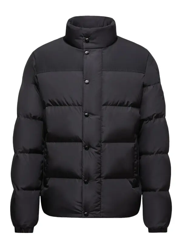 Moncler Virolais High Neck Quilted Down Jacket - Black