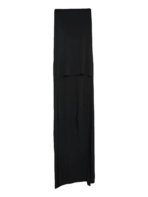 MAISON MARGIELA Sleeveless Strapless Dress - Black