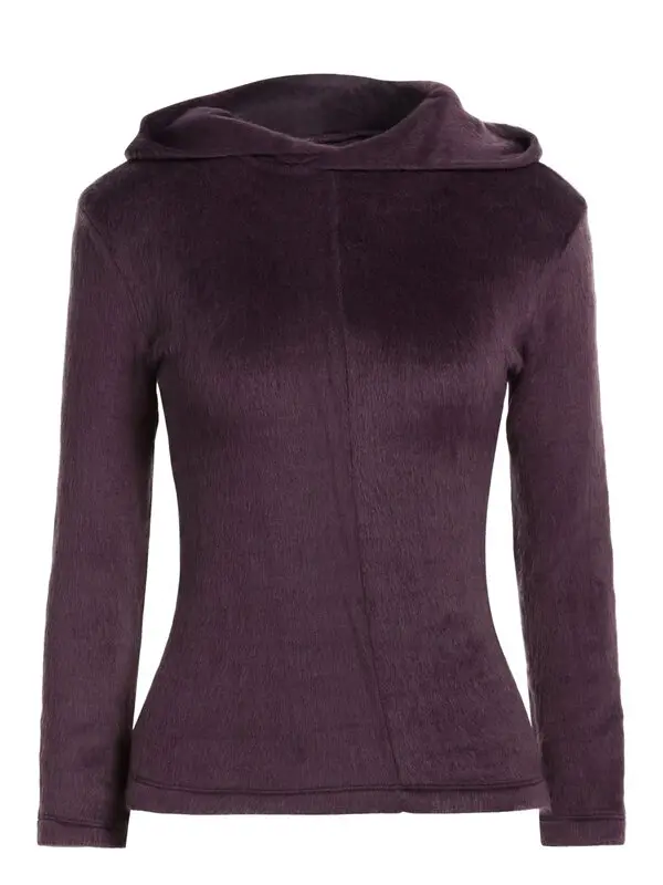 MAISON MARGIELA Hooded Lightweight Knit Jumper - Black