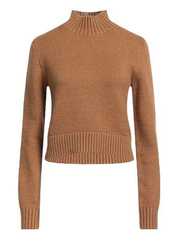 Burberry Knitted Turtleneck Sweater - Brown