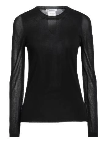 Max Mara Crew Neck Knitwear - Black