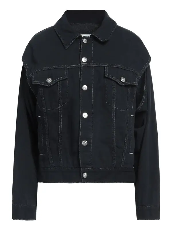 MAISON MARGIELA Denim Trucker Jacket - Black