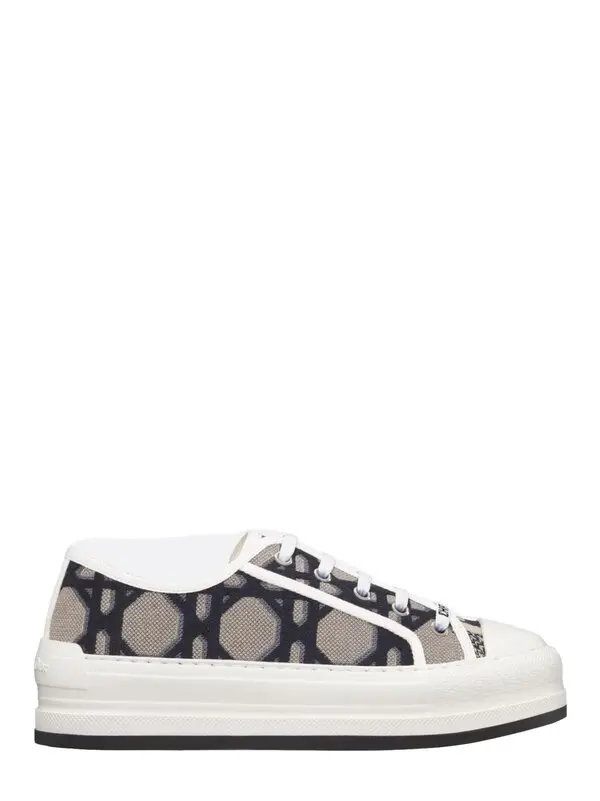 Dior Walk'n' Platform Sneakers - White