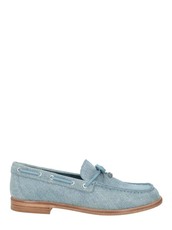 Rag & Bone Denim Boat Shoes - Gray