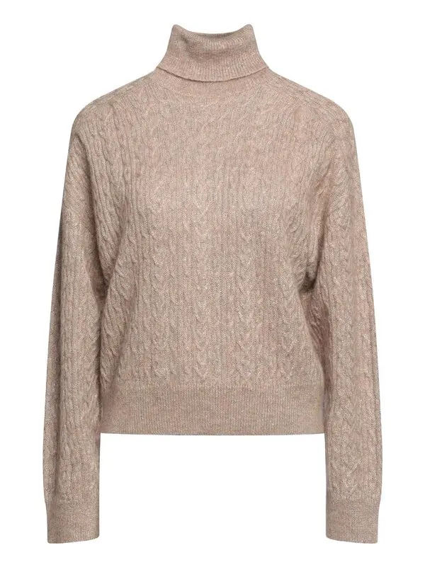 Brunello Cucinelli Knitted Turtleneck - Nude