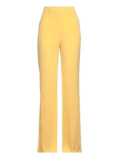 Sportmax Large-sized Casual Pants With Multiple Pockets - Yellow