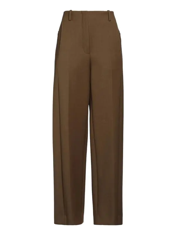 Tory Burch Straight Casual Pants - Green