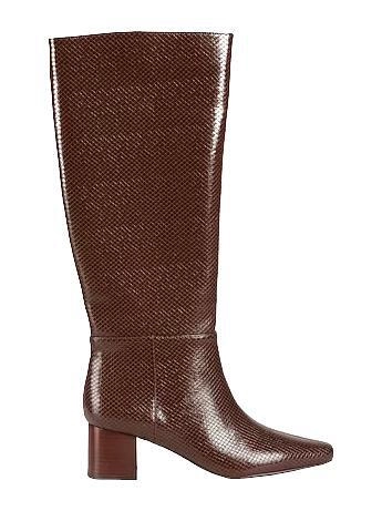 MAXCO. Max&co. Lizard-pattern Knee-high Boots - Brown