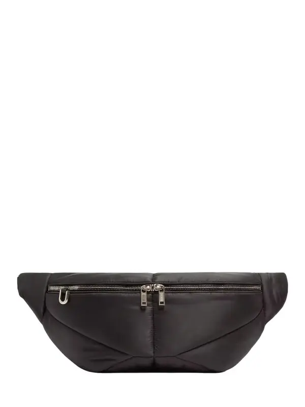 Moncler Quilted Belt Bag - Black