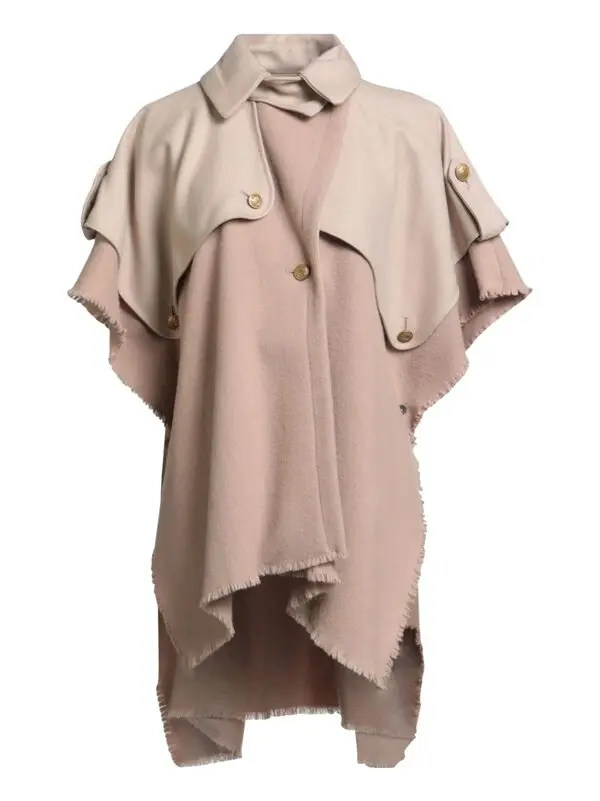 Rag & Bone Wool Shawl Coat - Nude
