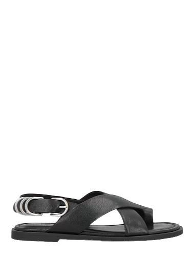 Rag & Bone Flat Sandals - Black