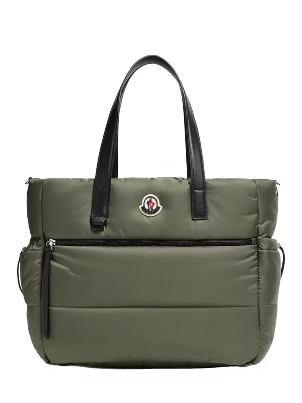 Moncler Quilted Diaper Bag - Green