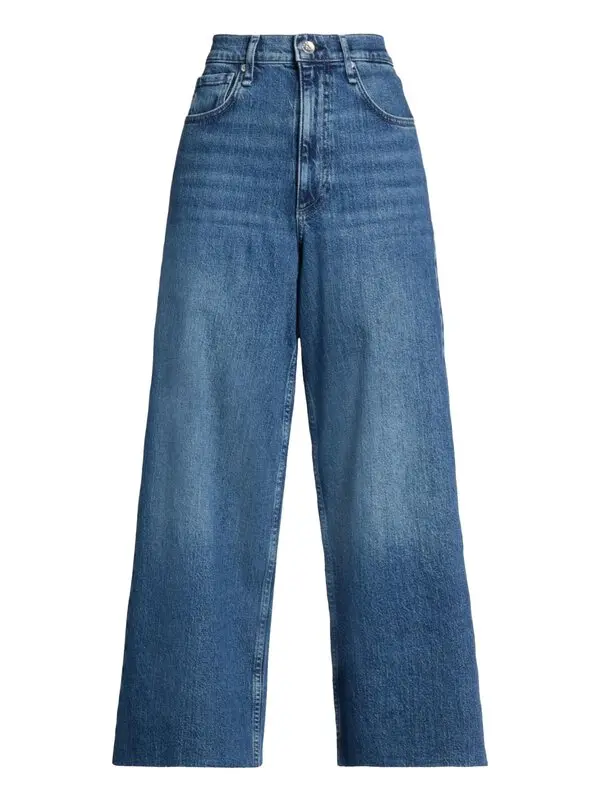 Rag & Bone Wide-leg Jeans - Blue
