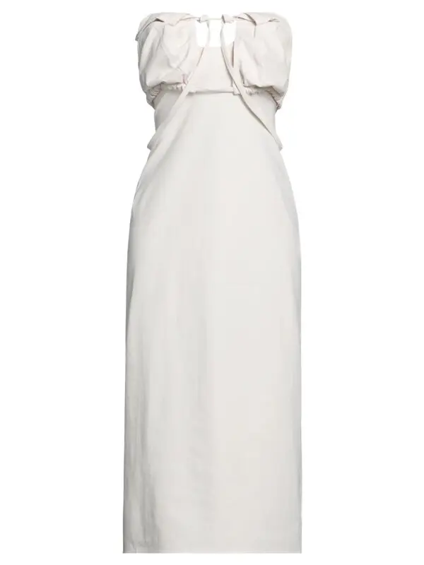 Jacquemus Sleeveless Maxi Dress - White